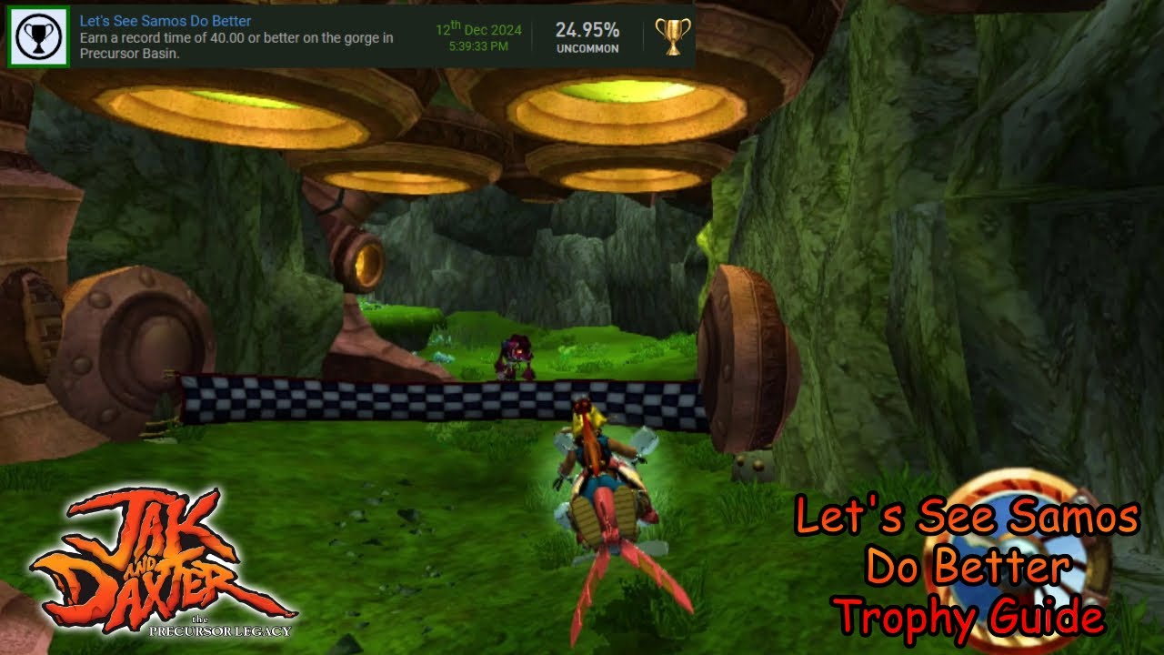 Jak and Daxter The Precursor Legacy - Let's See Samos Do Better Trophy ...
