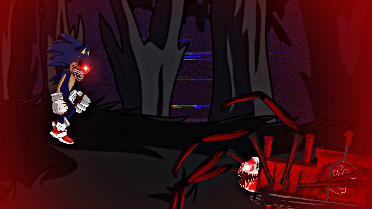 Sonic.exe Vs Choo Choo Charles DC2 Animation - YouTube