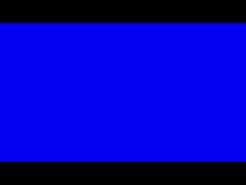 2 Saat Saf Mavi Ekran (Blue Screen) - Chroma Key & Ekran Testi | 2 Hour Pure Blue Screen