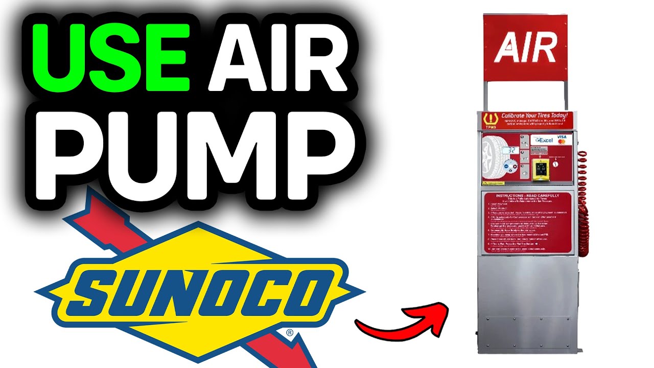 How To Use Sunoco Air Pump For Tires (Easy Guide) - YouTube