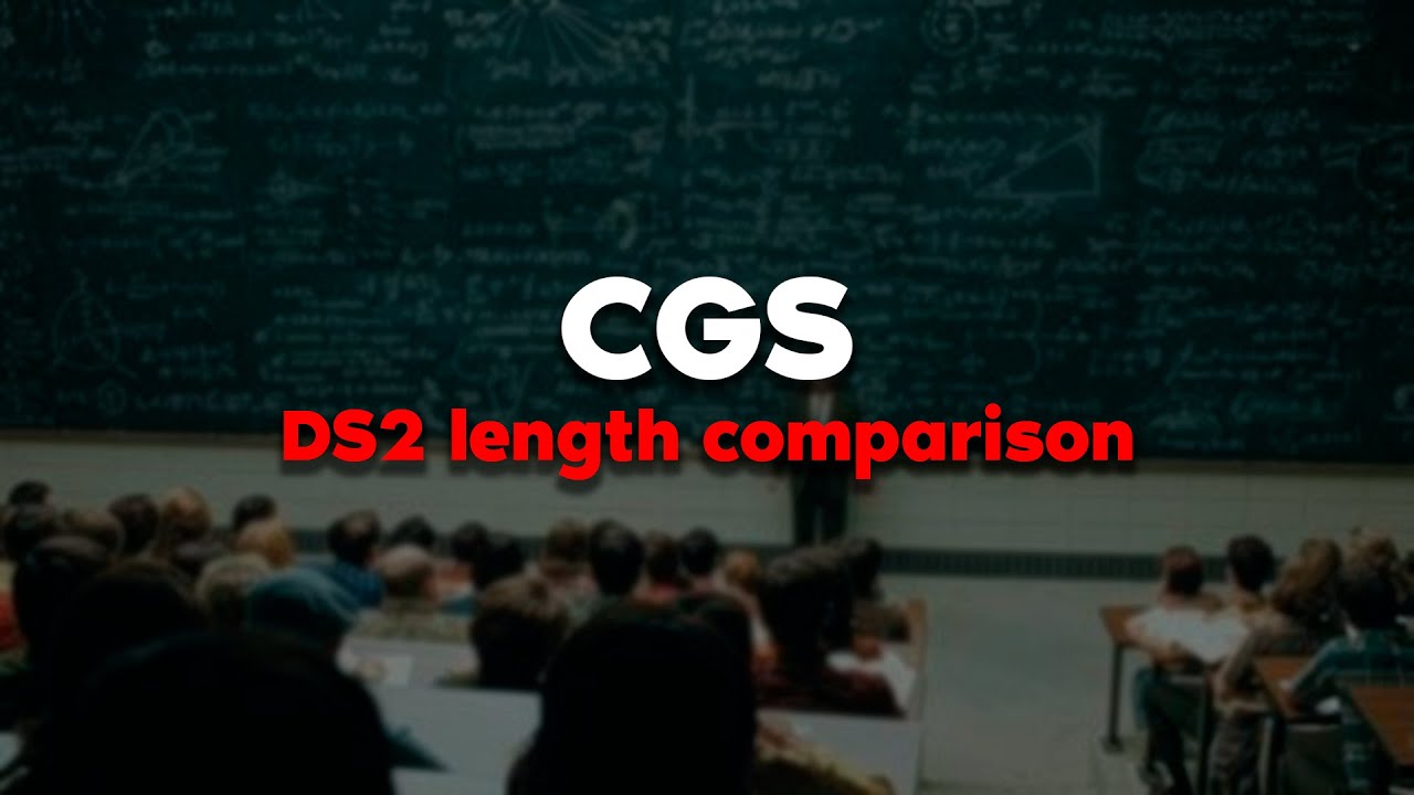 Curved Greatswords length comparison Dark Souls II: Scholar of the ...