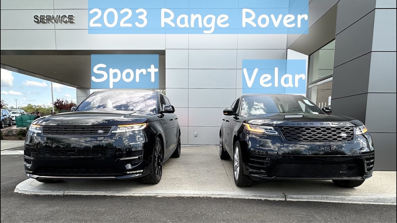 2023 Range Rover Sport vs 2023 Range Rover Velar - YouTube