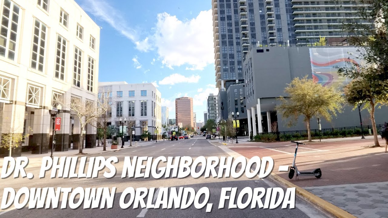 Dr. Phillips Neighborhood to Downtown Orlando! - YouTube