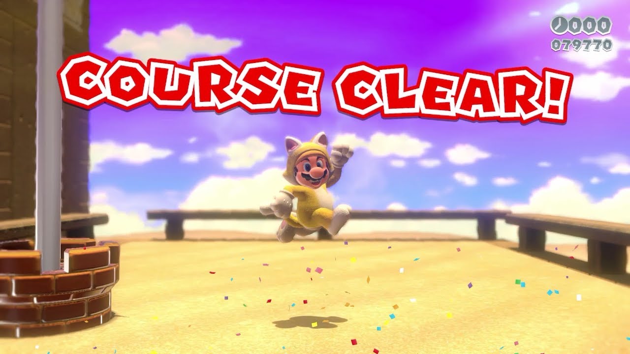 【Super Mario 3D World】World 2-1 Conkdor Canyon - YouTube
