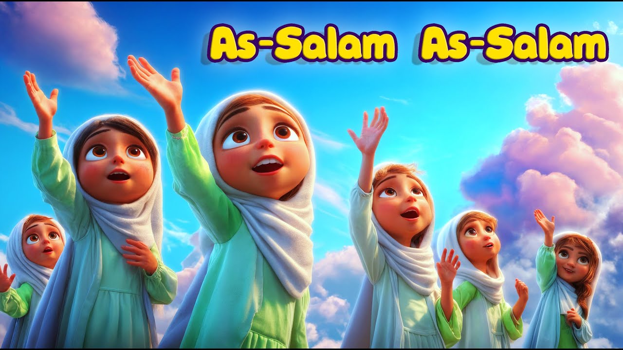 Clap Your Hands for As-Salaam! 🎶 | Fun Muslim Kids Song About Peace ...