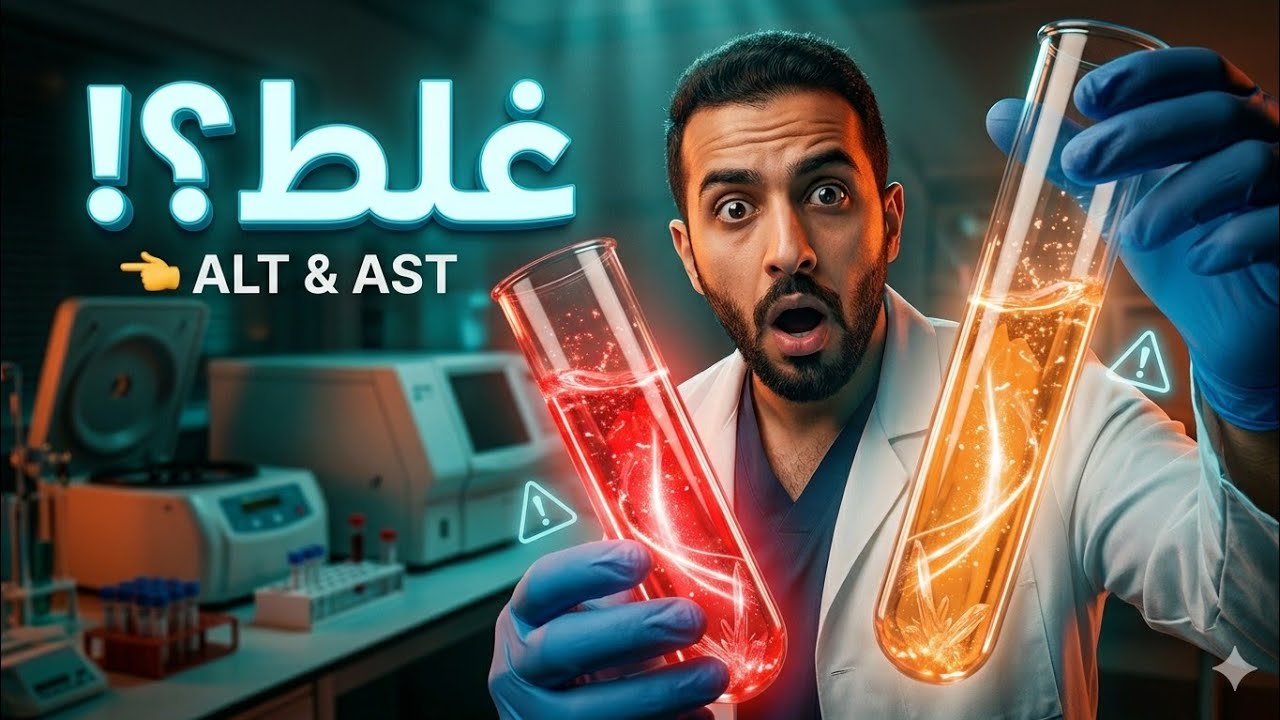 E17.Liver Enzyme (ALT_AST) Manual تحليل وظائف الكبد عملى من داخل المعمل ...