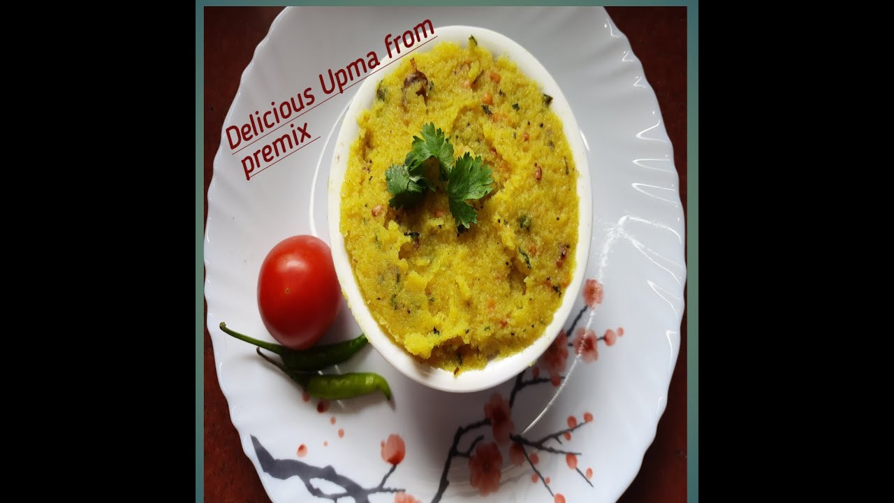 Upma from premix/healthy breakfast in 5 minutes - YouTube