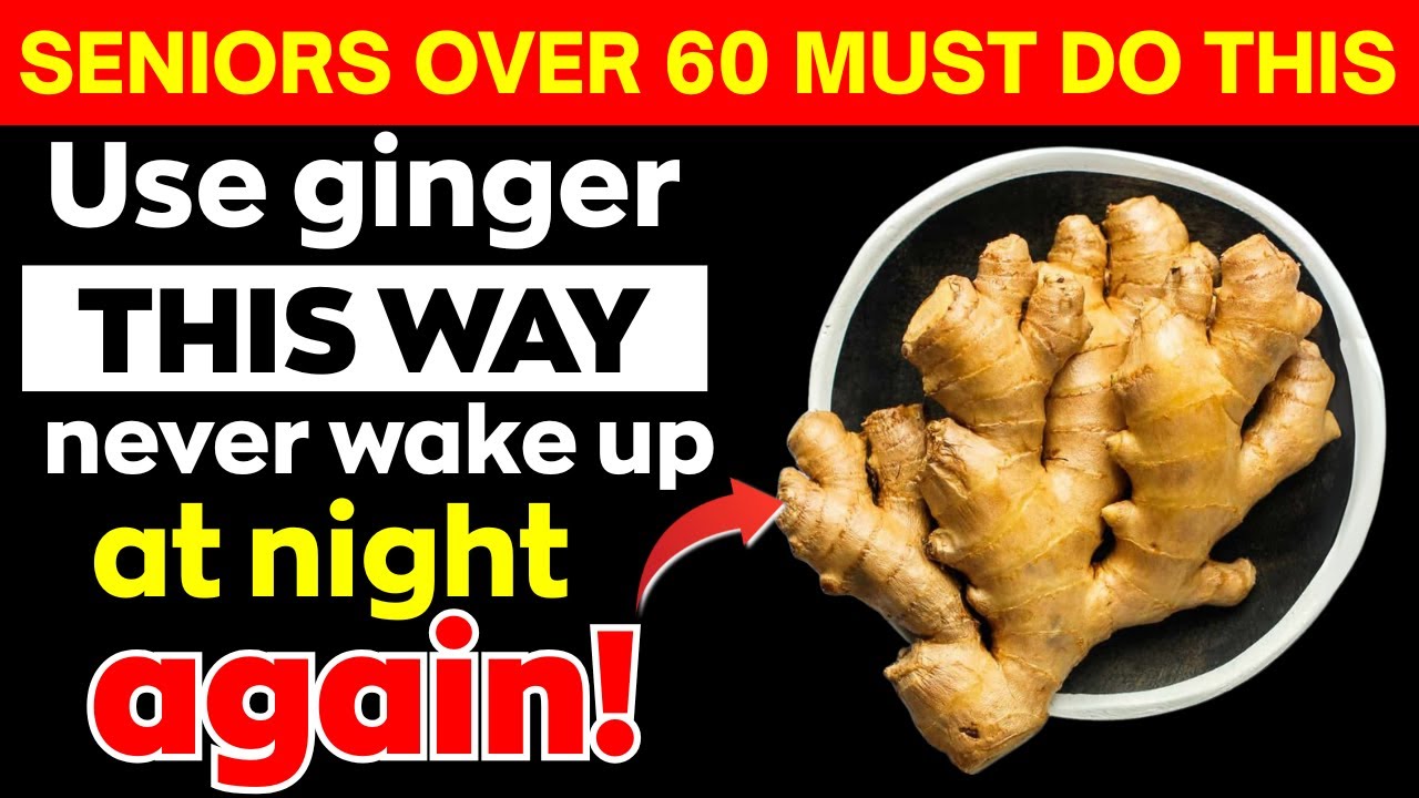 Over 60? Can't Sleep Through The Night? Use Ginger THIS Way for Deep ...