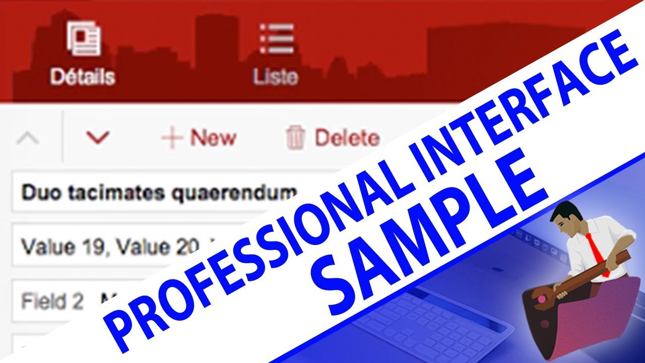 Ui Design Sample File Filemaker Ui Filemaker Training Videos Filemaker Youtube 3273