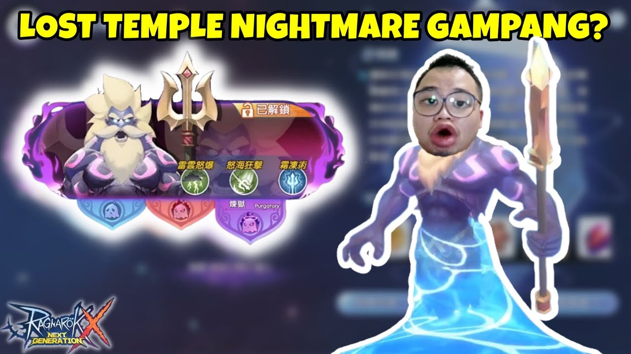 BOCORAN UPDATE LOST TEMPLE NIGHTMARE DAN EVENT BARU? | RAGNAROK X NEXT GENERATION - YouTube