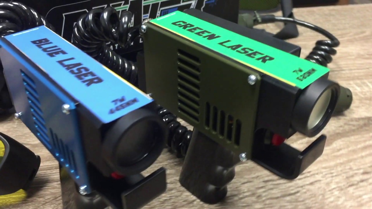 The Dual77 Investigation Laser - YouTube