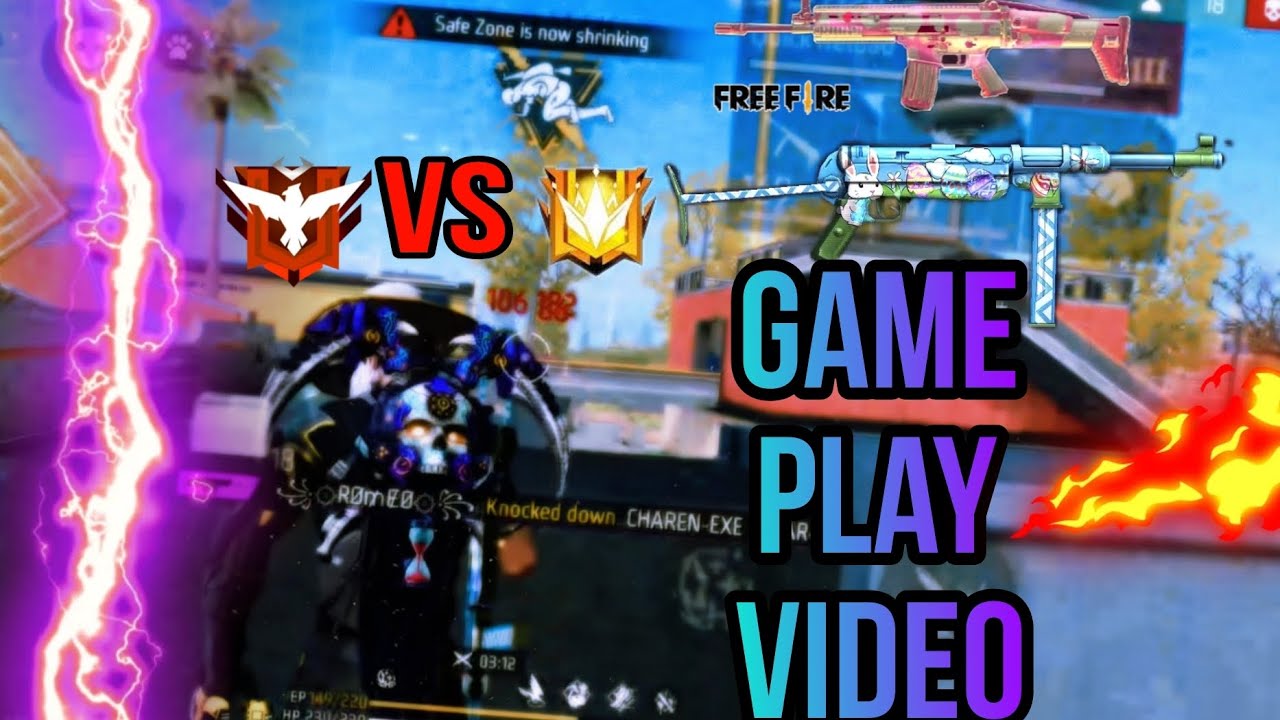2v2 Game play video and 100 like Mp 40 gameplay video ff max - YouTube