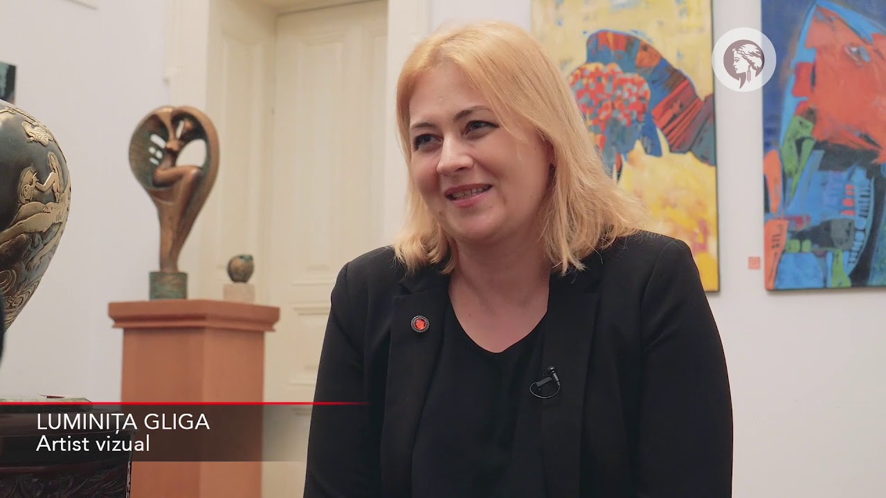 Ana Rus, Luminita Gliga si Yannia, pictura, sculptura si martisor, Gala ...