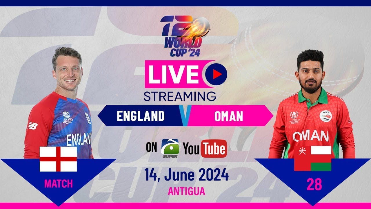 Live T20 World Cup 2024 Scorecard - England vs Oman : ICC Men's T20 ...