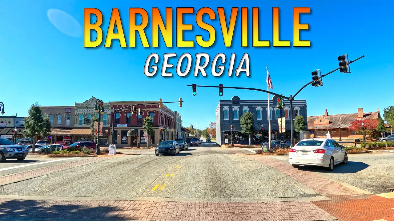 Barnesville Georgia Driving Through - YouTube