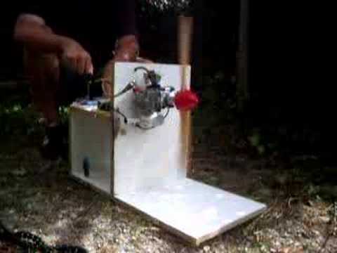 Testing rc plane (motor) Gas Engine spe 26cc. Rodaje. - YouTube