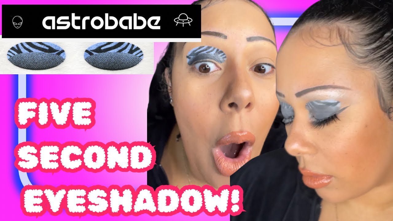 TRYING INSTANT EYESHADOW by AstroBabe x Basslollipop! - YouTube