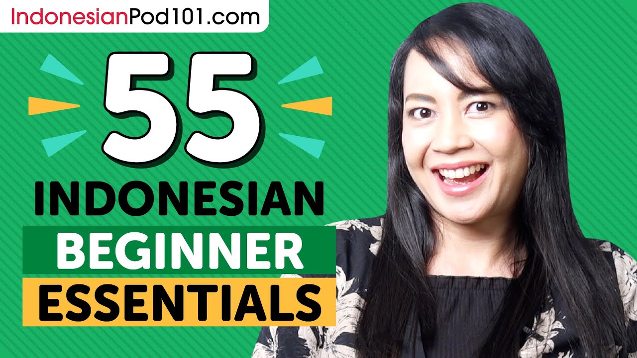 Learn Indonesian: 55 Beginner Indonesian Videos You Must Watch - YouTube