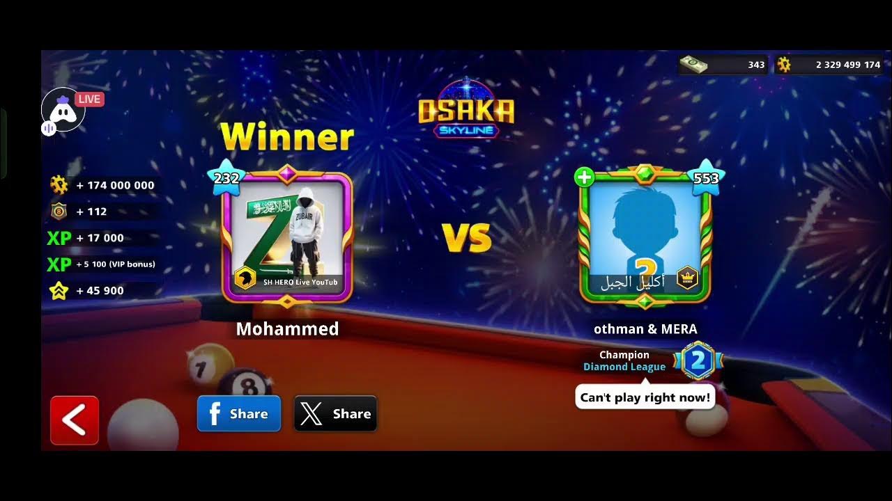 200M Table 0 To 5B #8ballpool Epic Game 2B - YouTube