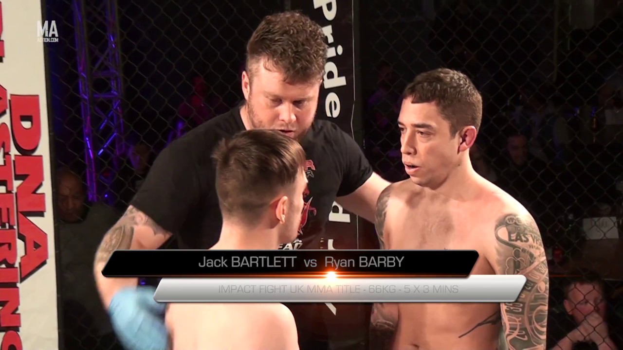 IMPACT FIGHT UK 12 - Ryan Barby vs Jack Bartlett - YouTube