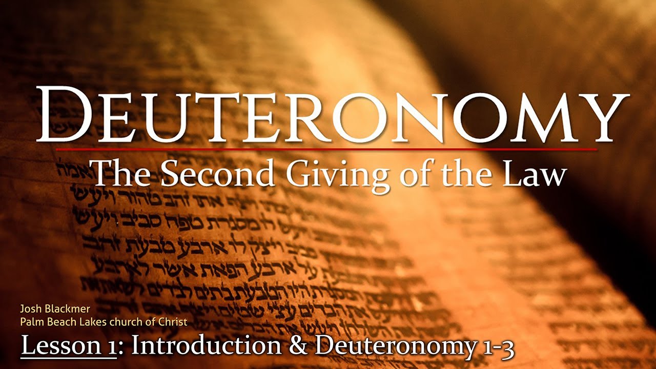 Introduction and Deuteronomy 1-3 - YouTube