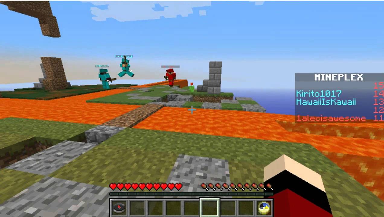 Minecraft Micro Battles: SO MANY YOUTUBER SKINS #1 - YouTube