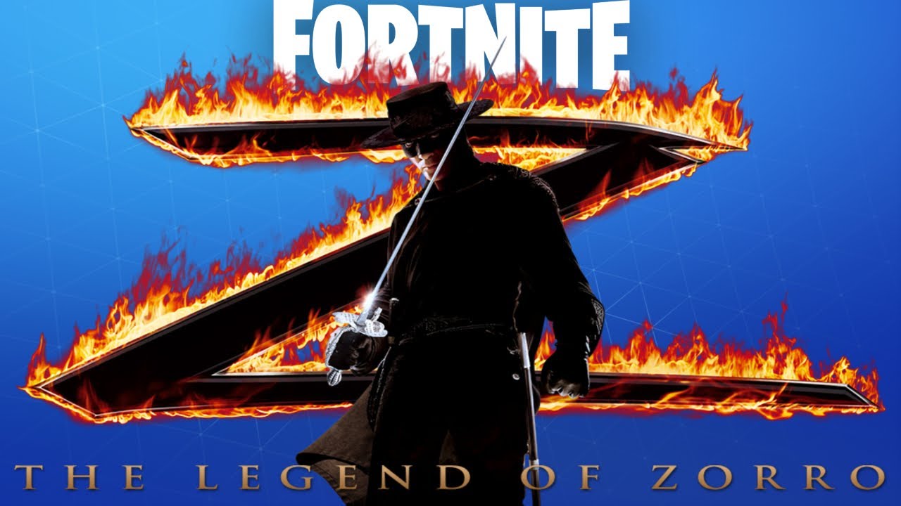 "ZORRO" Fortnite Skin is coming... - YouTube