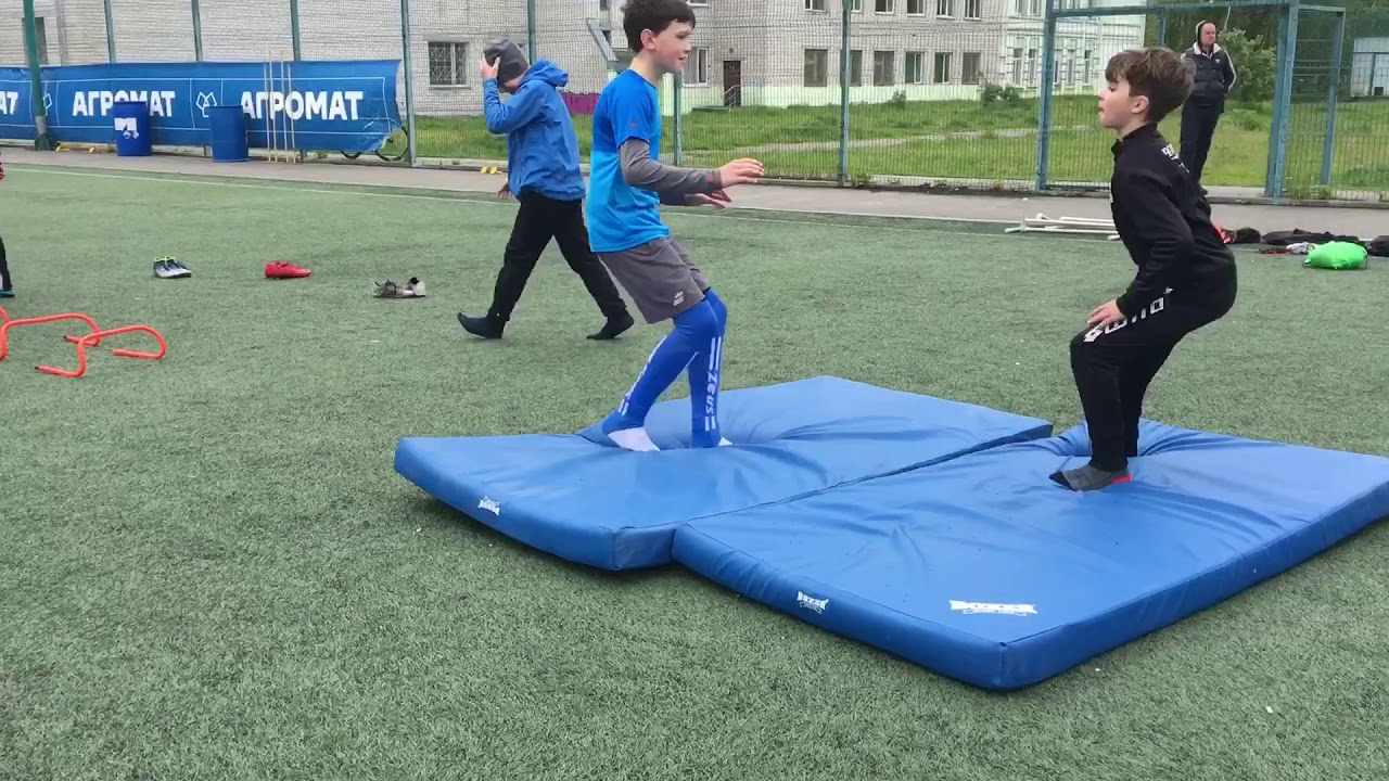 Football training. Fun workout - YouTube