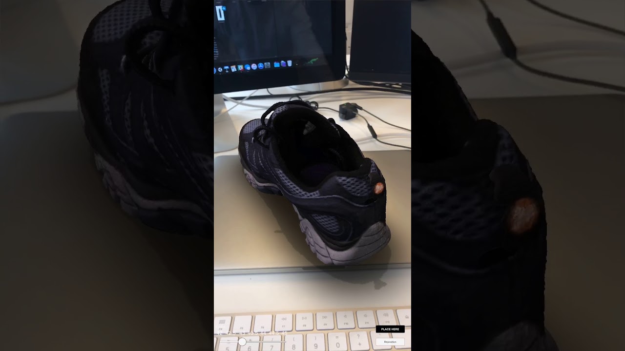 Showcase Augmented Reality - XXL AR Shoe DEMO - YouTube
