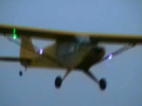Dusk Flying with a Flair Cub.wmv - YouTube