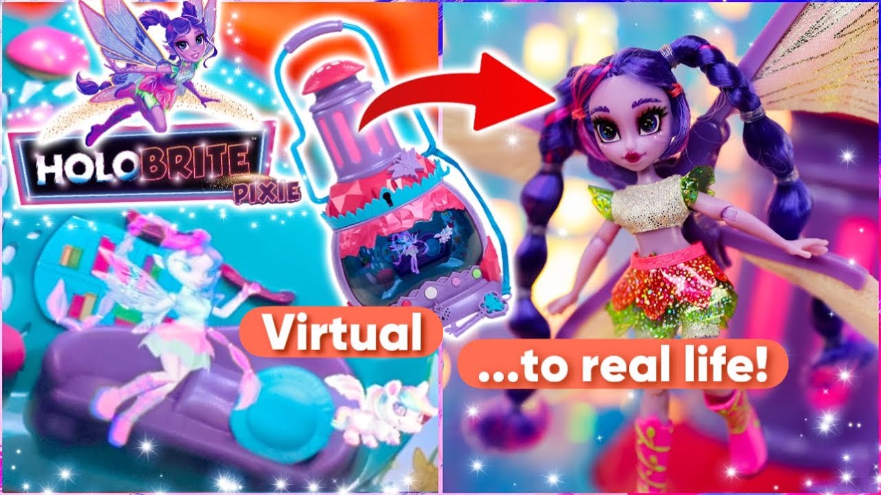 This Doll Moves BETWEEN Virtual & Physical Worlds! Holobrite Pixie Lantern REVIEW + GAMEPLAY ...