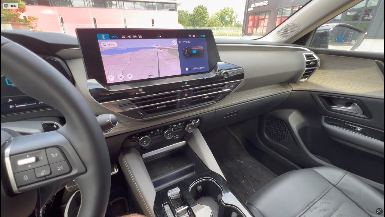 Interior features Citroen C5X PHEV 1.6 132kw 180hp AT8 Shine Max POV ...