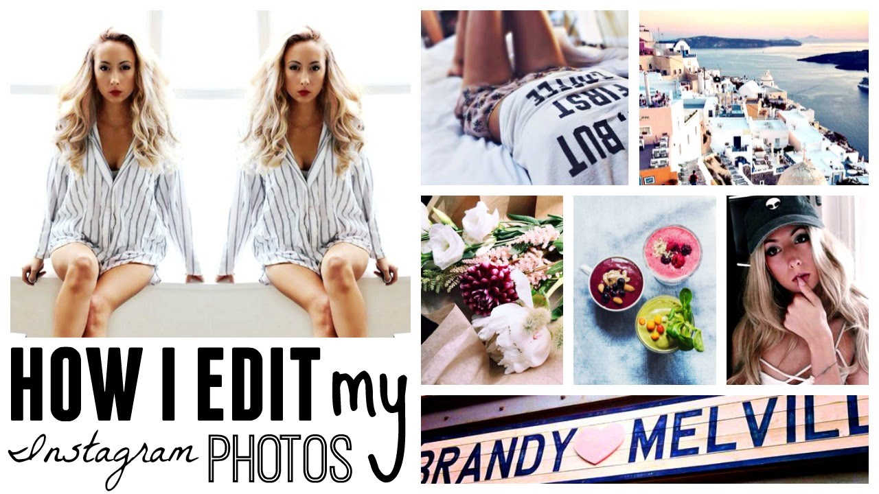 How I Edit My Instagram Photos! Tips On How To Edit Like A Pro! - YouTube