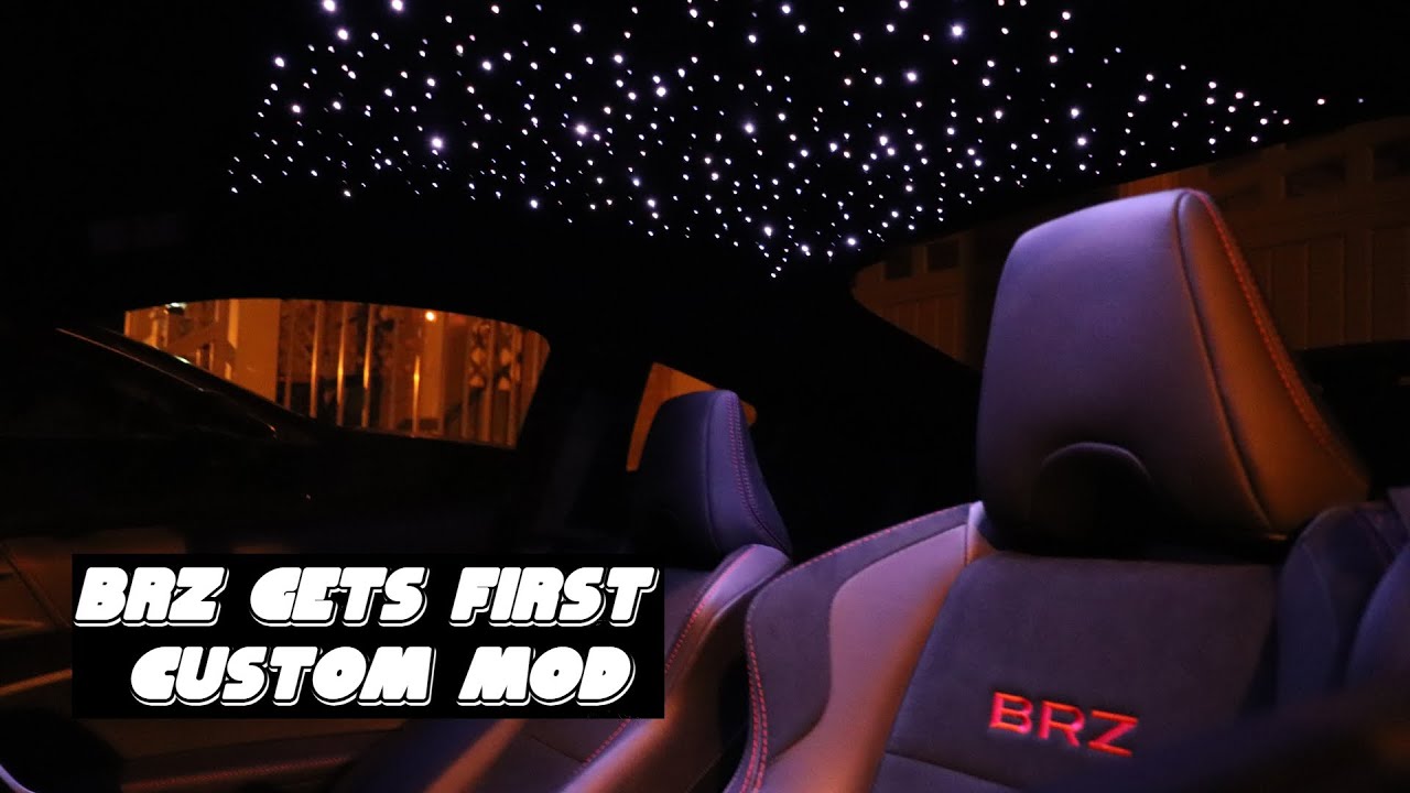 First Custom Mod! (500 pcs Starlight Headliner) - YouTube