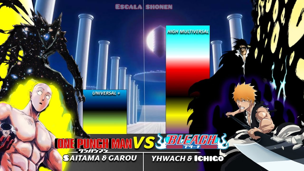 YHWACH & ICHIGO VS SAITAMA & GAROU BLEACH TYBW VS OPM NIVELES DE PODER ...