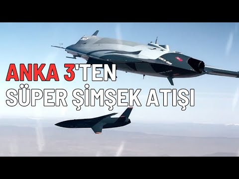 ANKA 3'ün kanadından Süper Şimşek testi... Süper Şimşek hangi görevlerde kullanılacak?