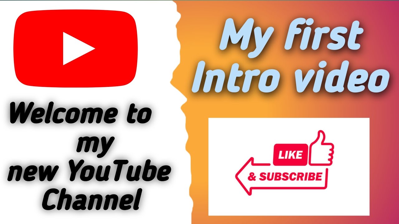 My first Intro video on YouTube | YouTube par pahle intro video - YouTube