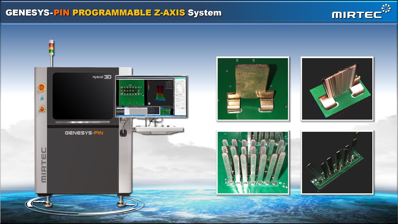 MIRTEC GENESYS-PIN Programmable Z-Axis System-REV4 - YouTube
