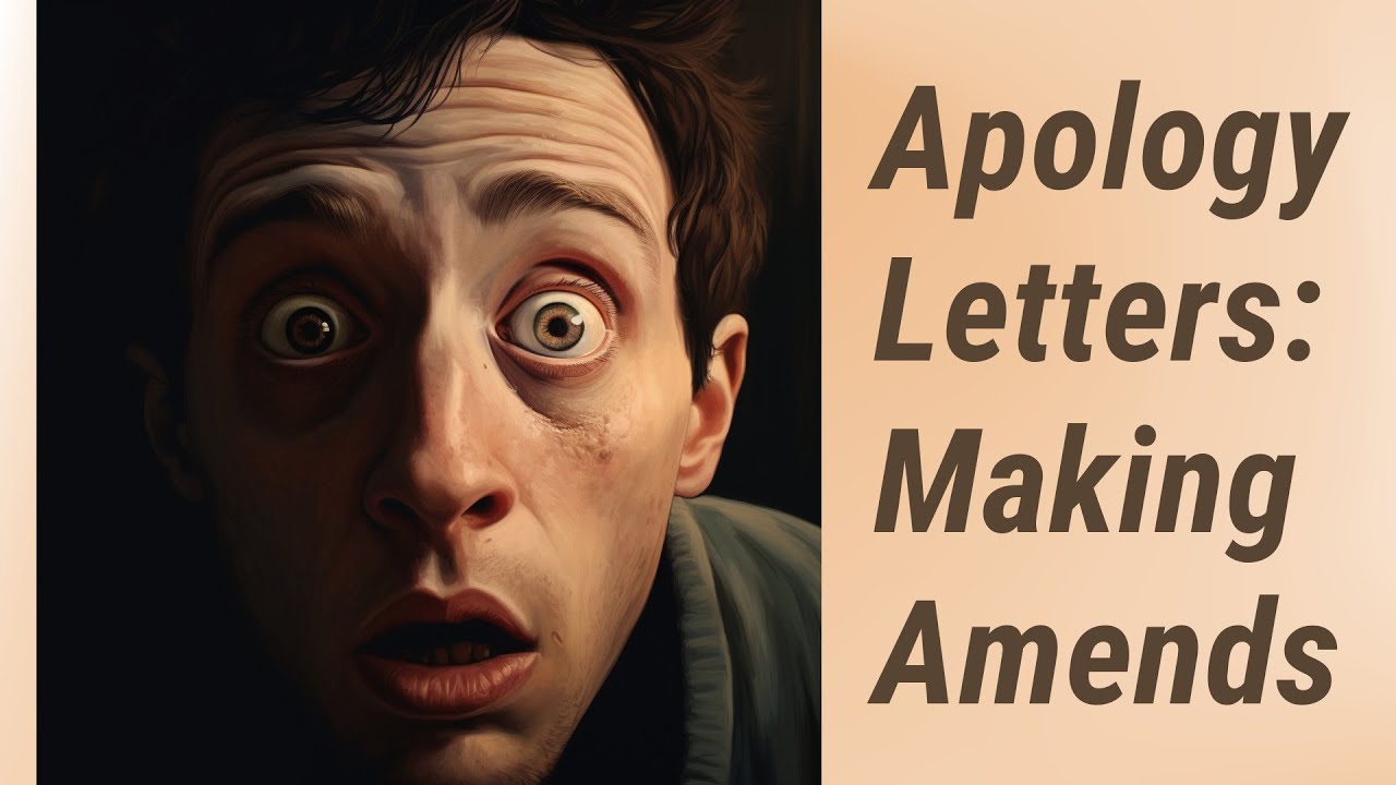 Crafting Perfect Apology Letters: Making Amends - YouTube