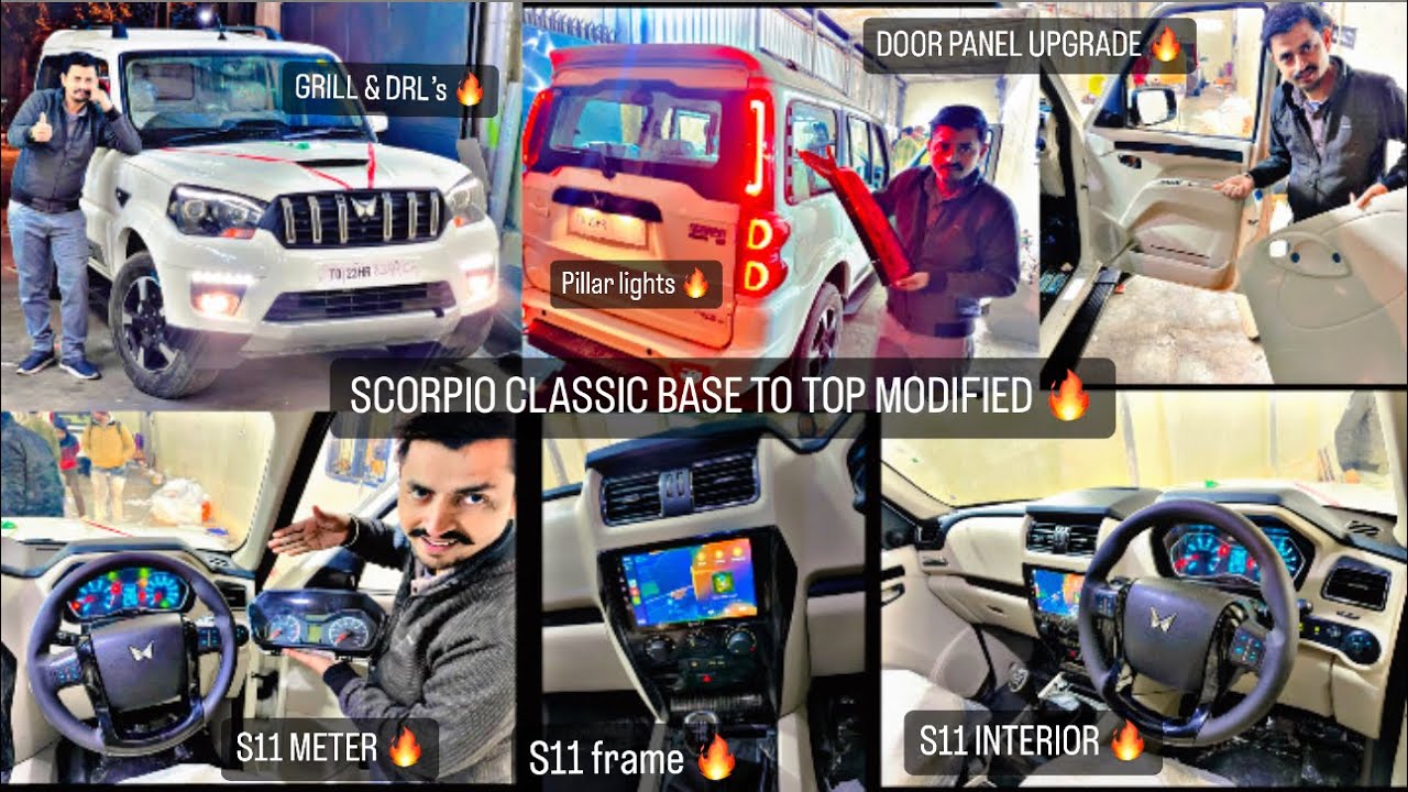 SCORPIO CLASSIC 2023 MODIFIED BASE TO TOP SCORPIO S TO S11 FULLY ...