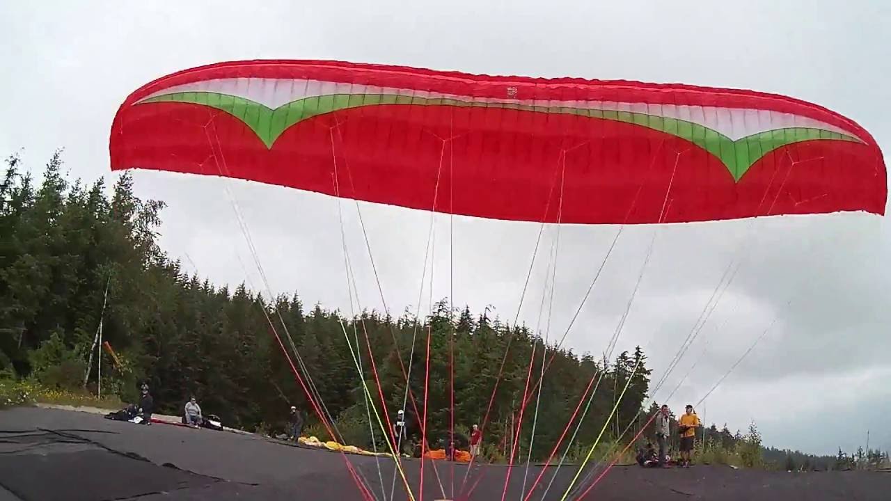 Paragliding - Mt Woodside, Canada - Gin Carrera Plus - MOHOC 1080p60 ...