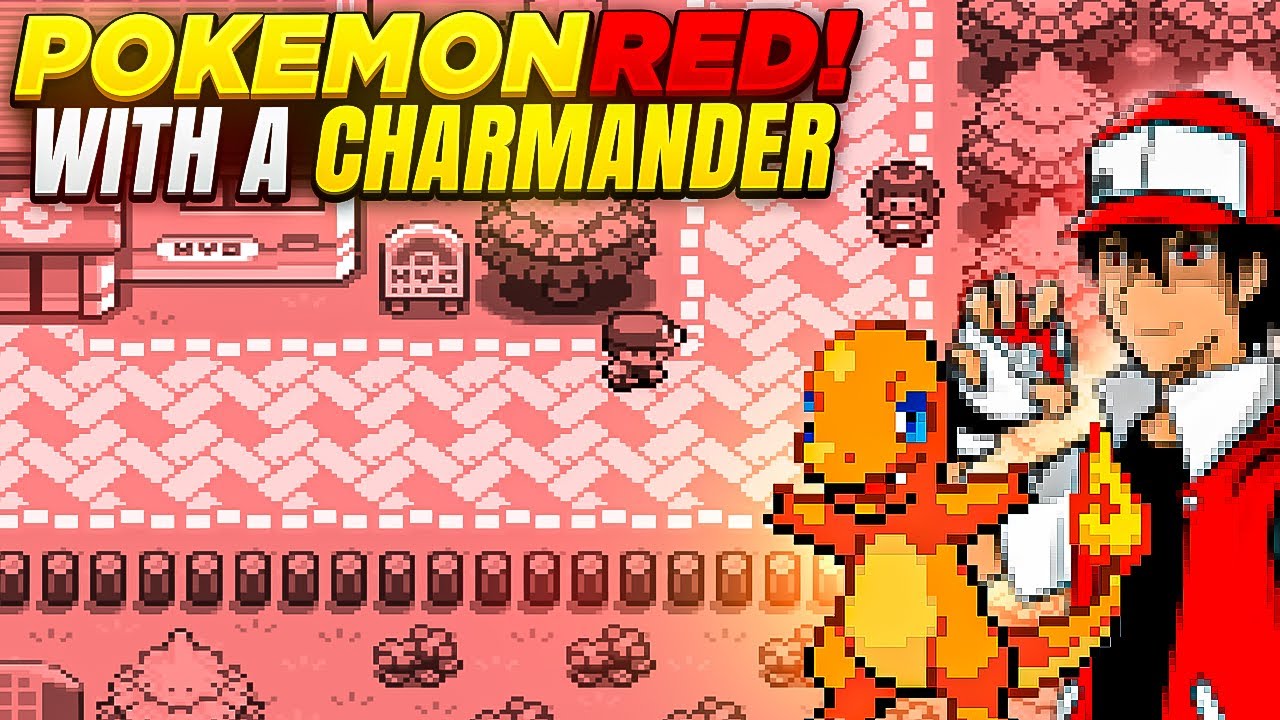 Pokémon Red Gameplay HQ FPS | Rival battle 3 & level grinding - YouTube