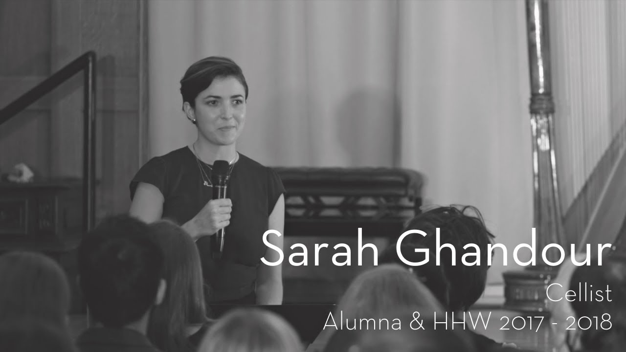 ALUMNI PORTRAIT | SARAH GHANDOUR - YouTube