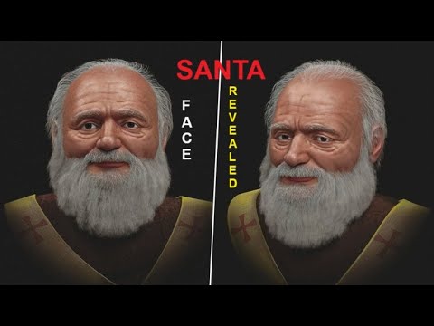 Scientists Reveal Real Face Of Santa Claus After 1,700 Years Short ...