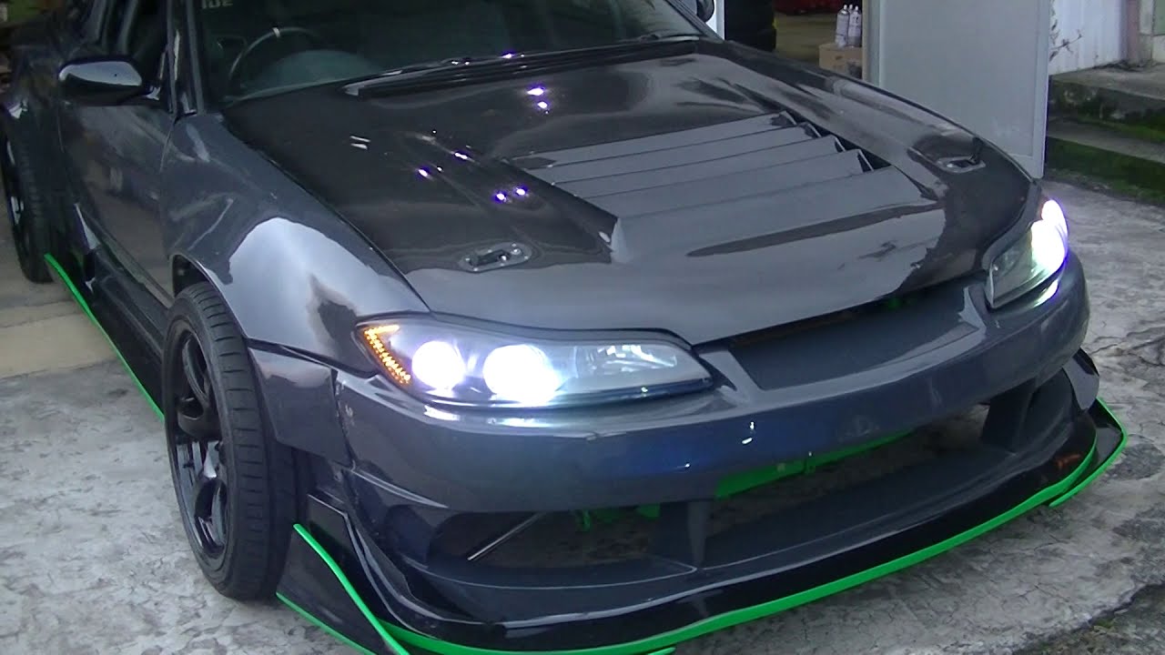 00006 S15 silvia シルビア walkarround driftingcar strobeflash custom ...