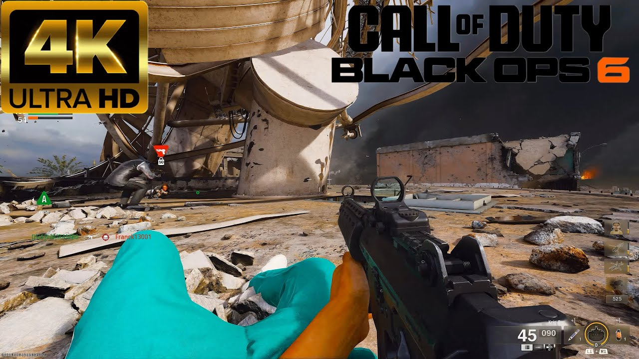 Call of Duty Black Ops 6 4K Multiplayer Gameplay - YouTube