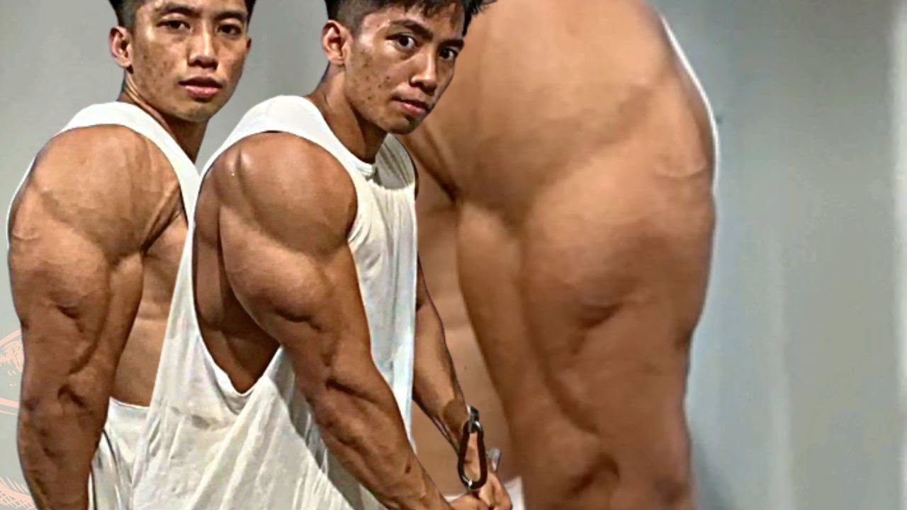 CARA LATIHAN OTOT TRICEP LEBIH BESAR DI GYM | Binaraga Iqbal Fauzi ...