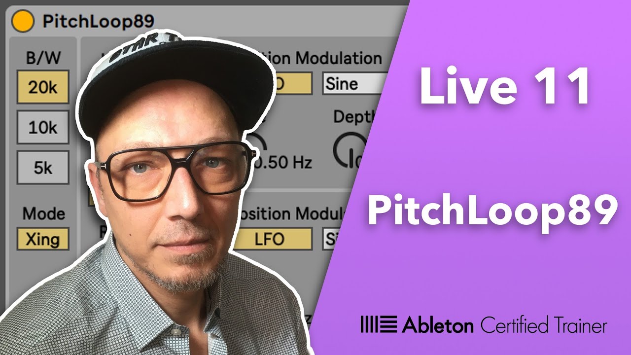 Créer des glitchs et textures sonores avec PitchLoop89 dans Ableton Live 11 - YouTube