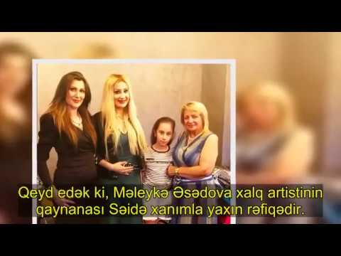 Xalq artisti qaynanası ilə birlikdə-Məleykə Əsədova, Gülyanaq Məmmədova və qaynanası Səkinə xanım