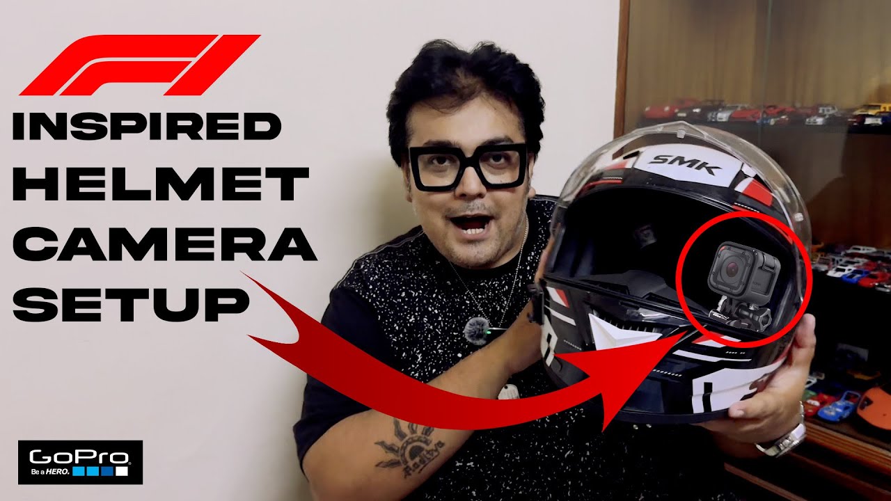 F1 Inspired Helmet Camera Setup Using GoPro | Ultimate POV Like Formula ...
